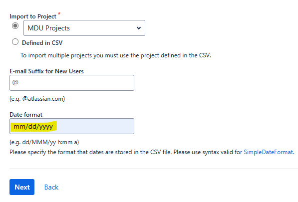 Unable to import proper date format Unable to import proper date format