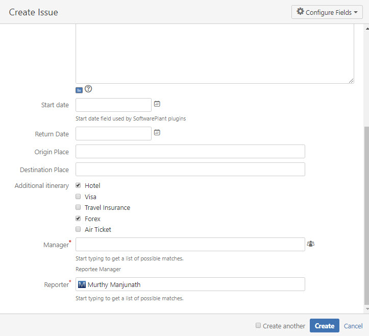 How do I control the visibility of one field based...