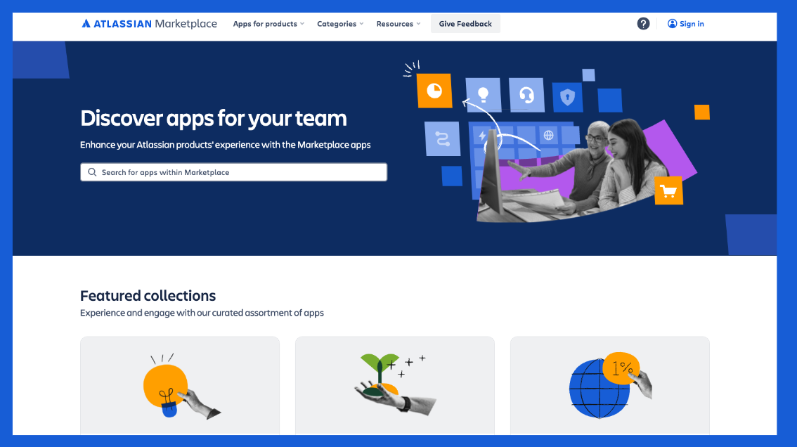 Discover apps for every team with the new Atlassian Marketplace
