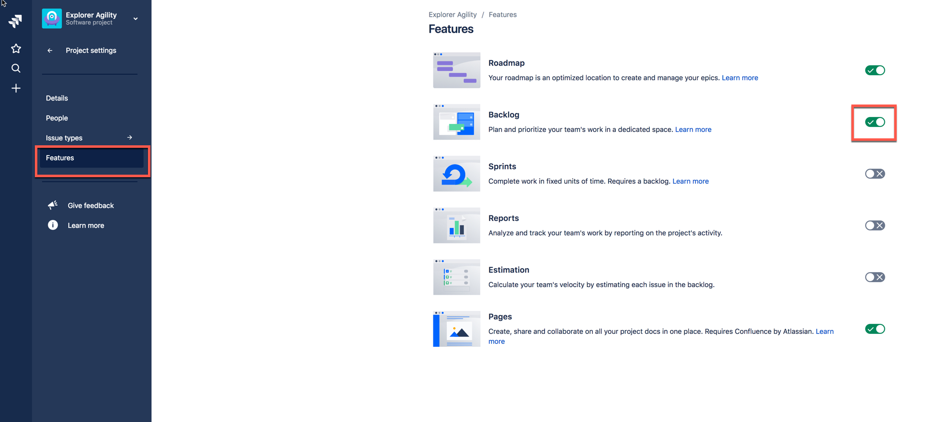 Getting started with next-gen projects in Jira Software Cloud