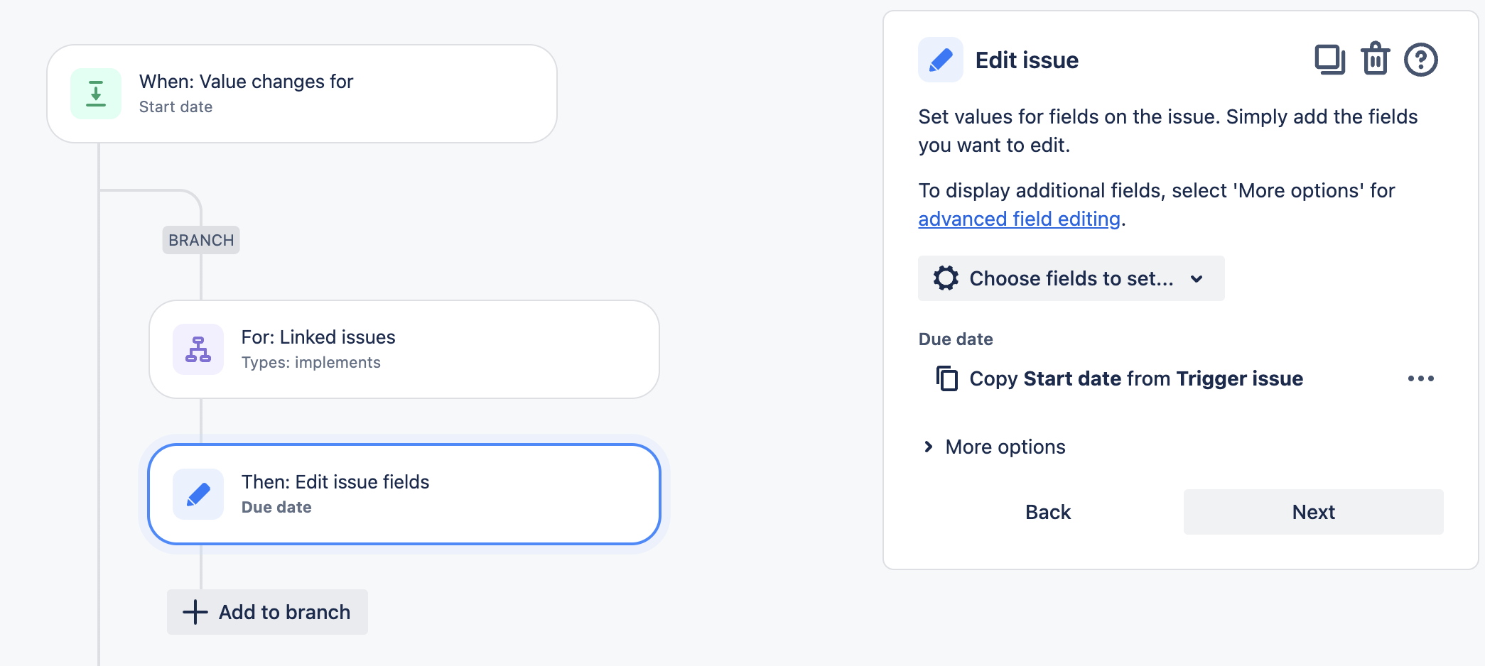 Can we make an automation to automatically add End...