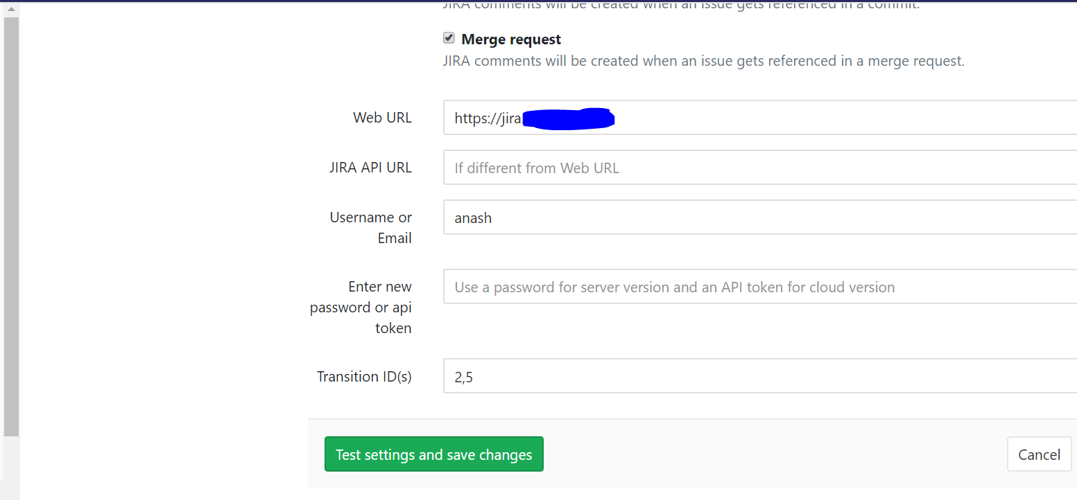 What is Transition id