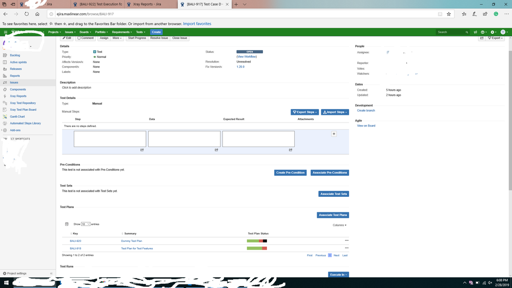 How to raise a bug/defect from the test case?