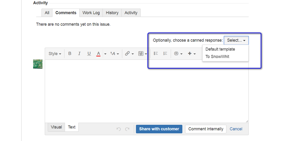 Solved: [Adaptavist]How to set up the Template comments fo...