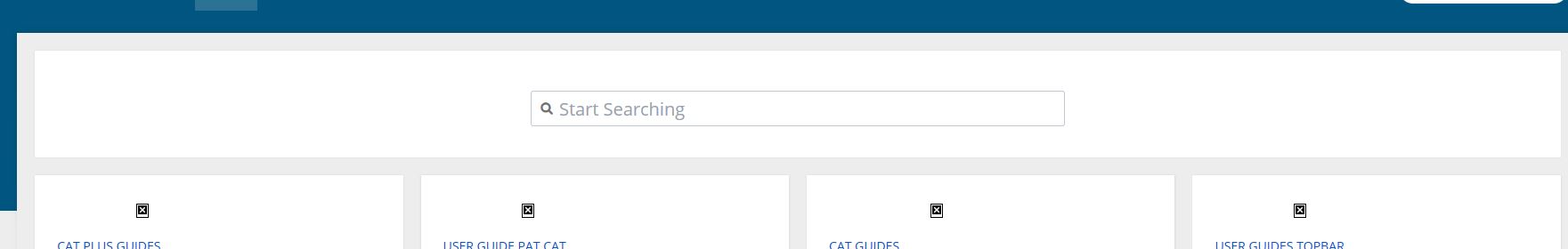 The icons on the front page are missing on conflue...