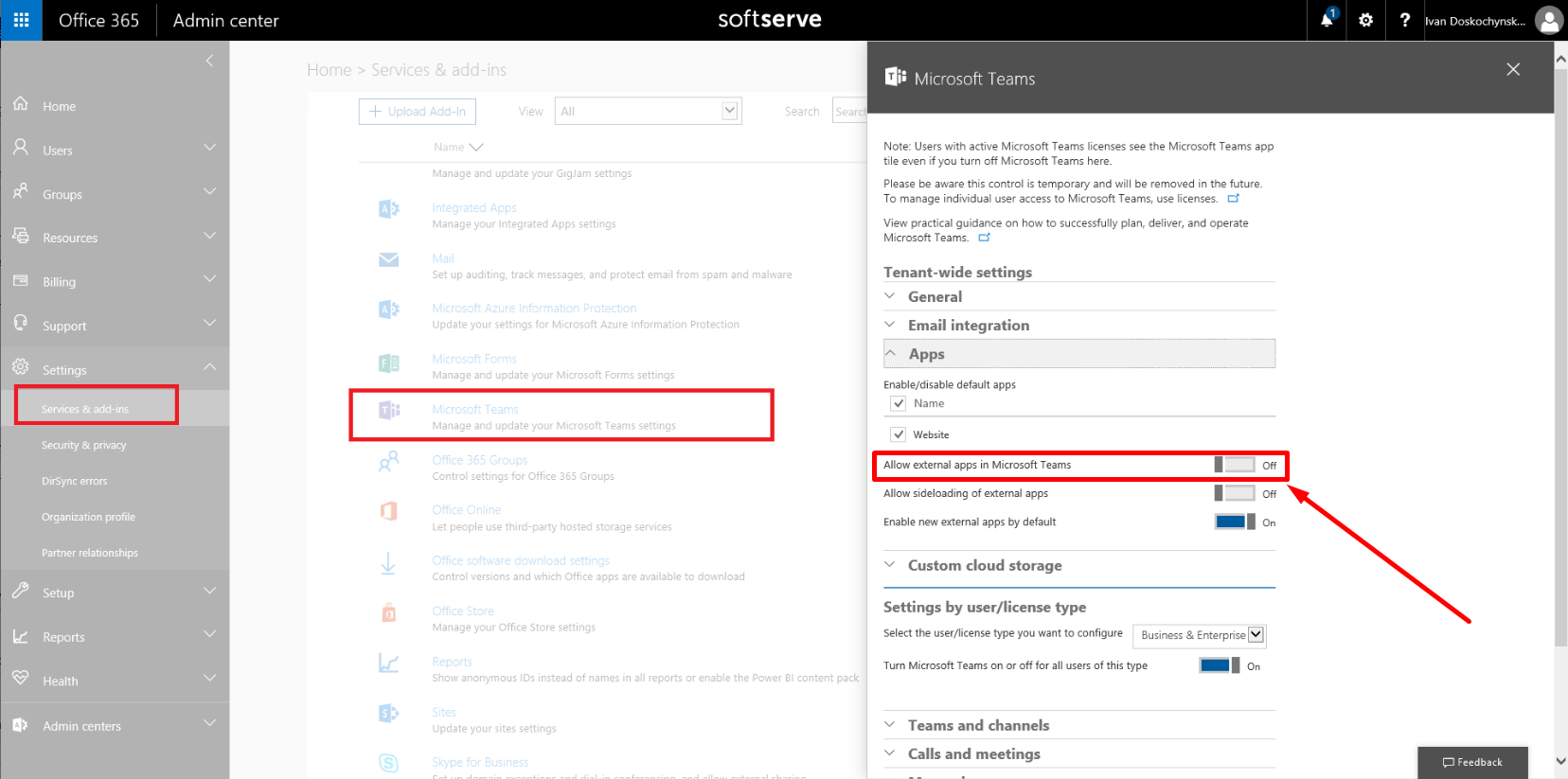 Jira and MS Teams configuration
