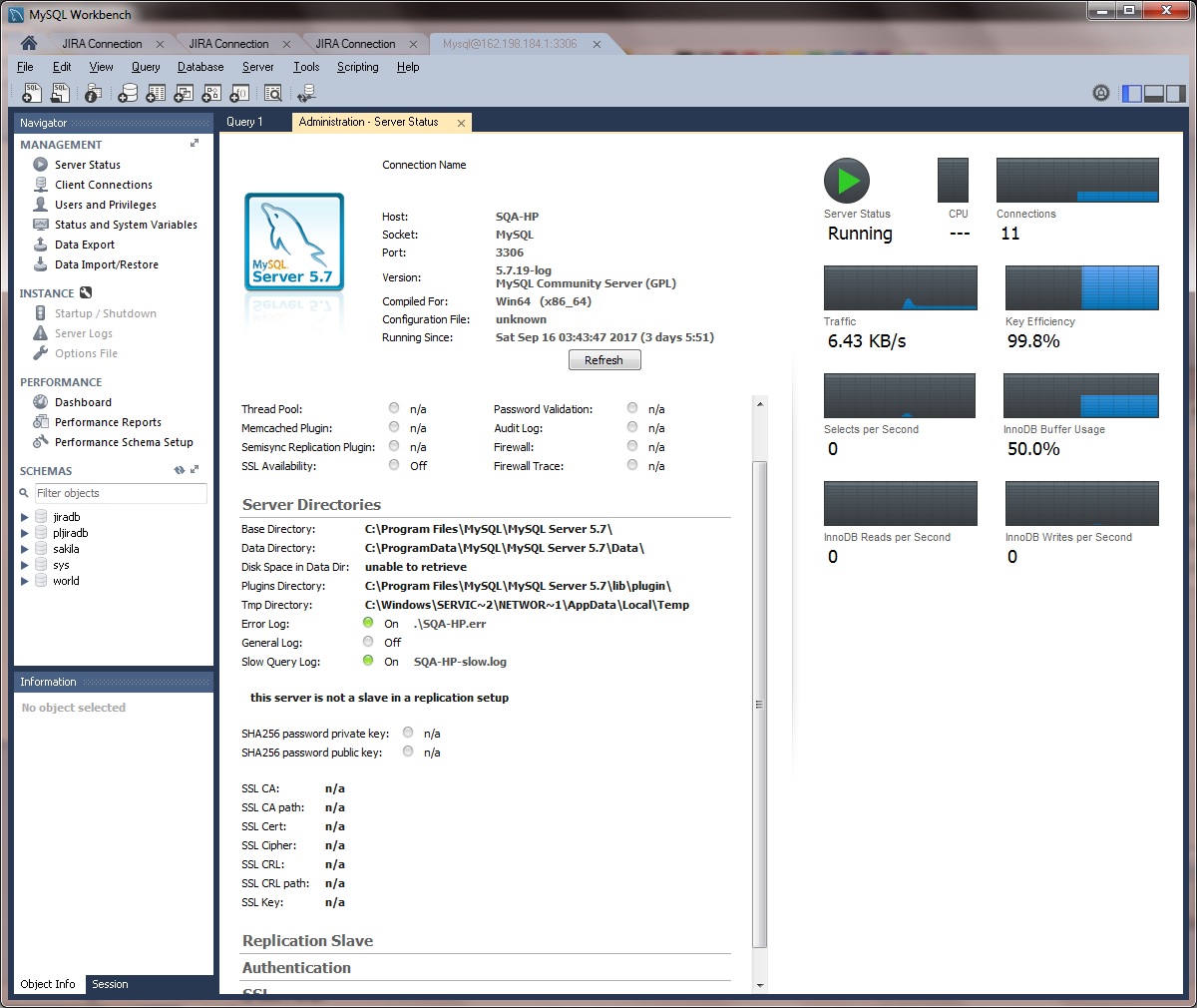 Cannot connect to MySQL with JIRA Confi tool