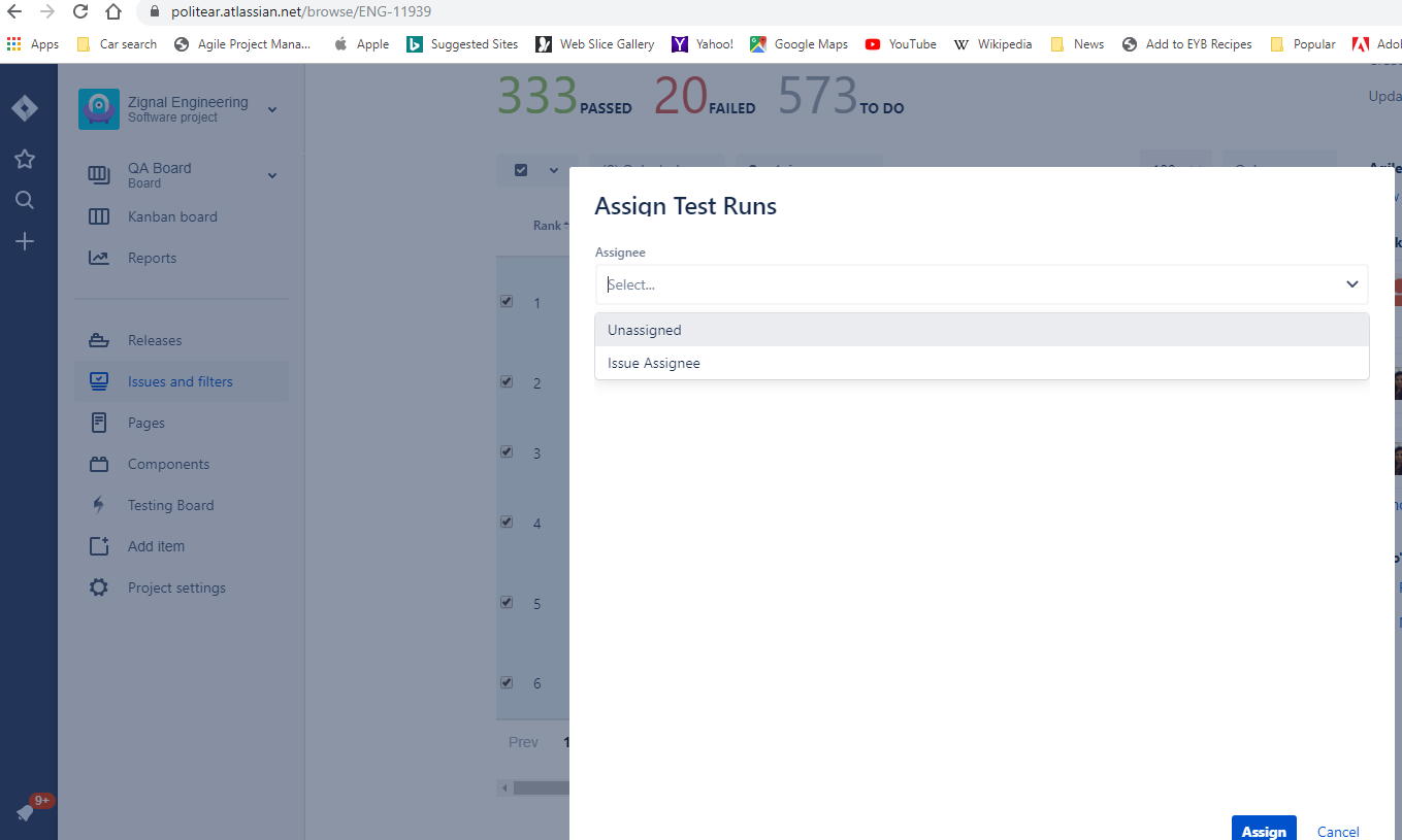 Xray Not Finding Test Run Assignee Candidates 
