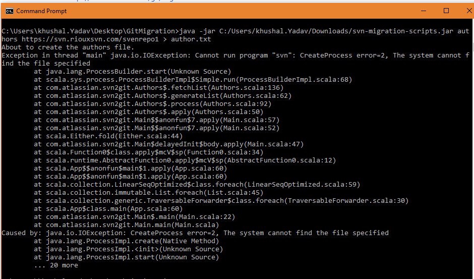 Solved Migrate Svn To Git
