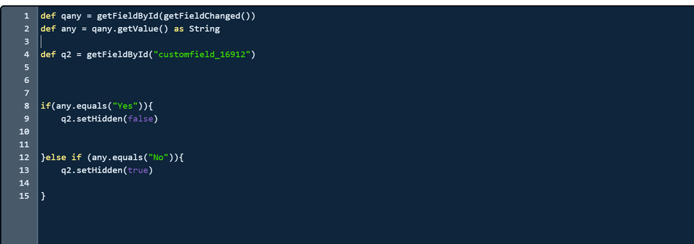 Changing options on radio buttons and setting fiel...