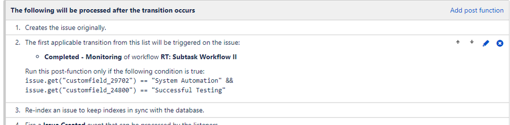 Automatically Transition An Issue To Another Statu