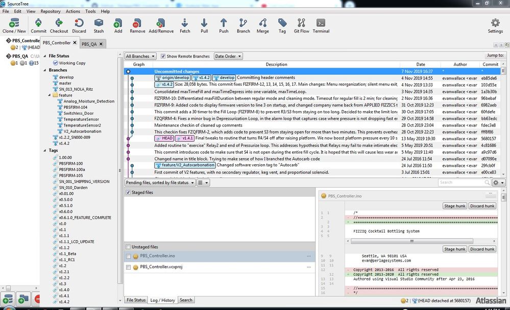 Re: Re: Fix a detached head / lost master branch?
