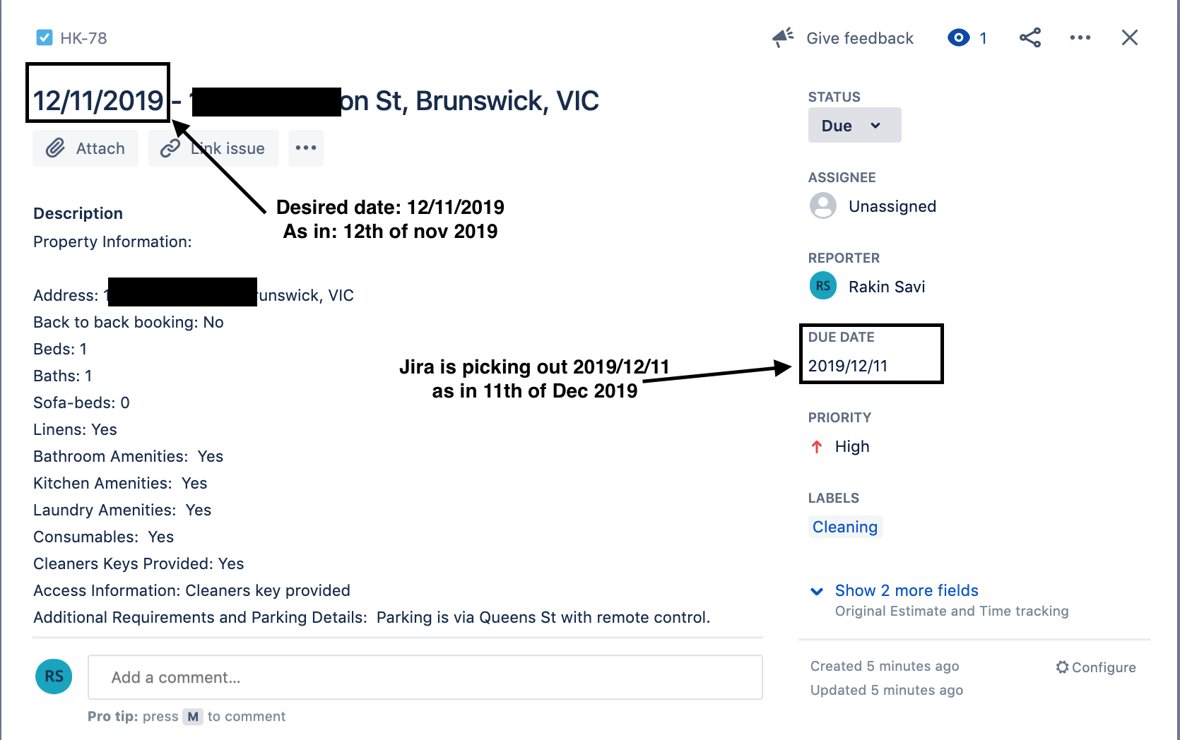 Solved Jira Is Picking The Wrong Date Even After Correcti