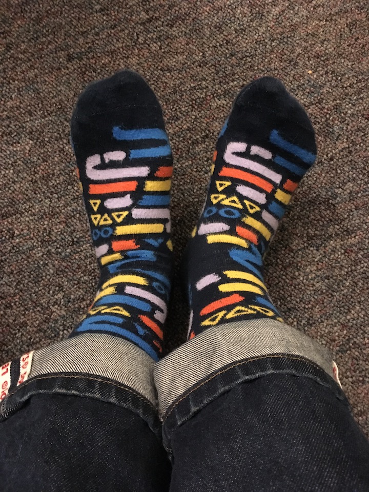 Share your swag socks!