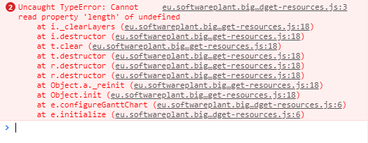 How can I display a BigGantt Chart (plug in for Ji...