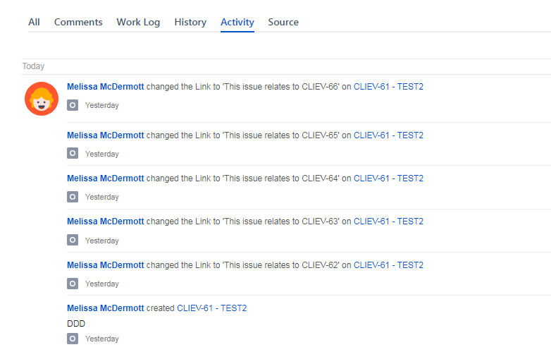 Export Activity Log In Activity Of Jira Issue