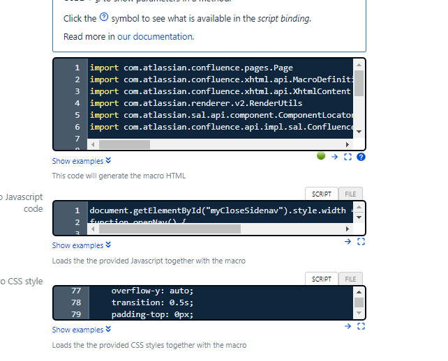 When I put inline js file and css file it doesn't ...