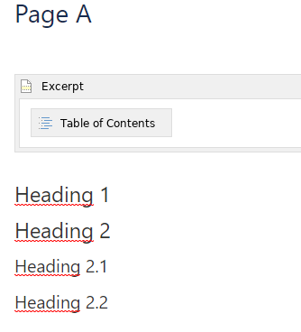 Solved: Linking to a table of contents