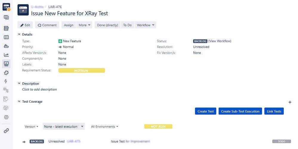 Solved Xray Requirment Status And Test Coverage Arent S