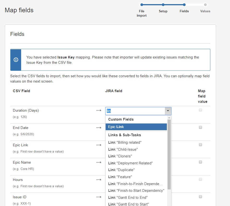 Solved Csv Upload Issue Links
