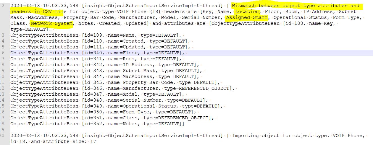 Insight Object Schema Export From Dev Import To P
