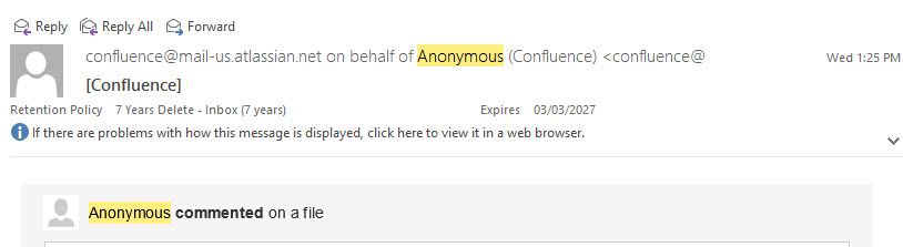 How do you make a comment anonymous?