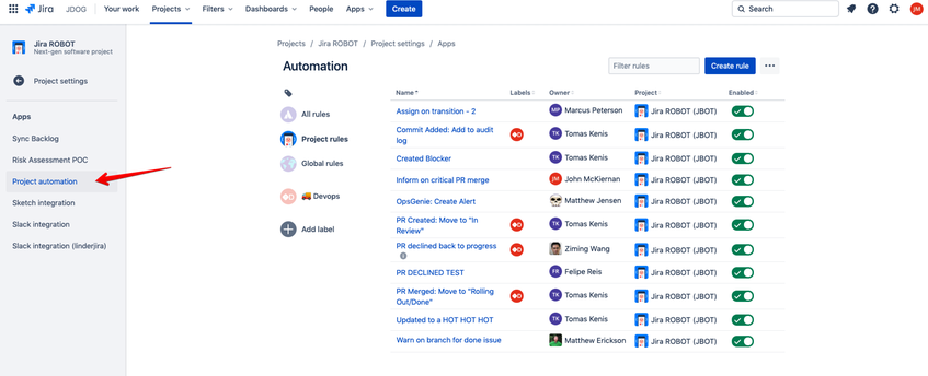 Jira Automation Allows You To Integrate With Bitbucket And Github