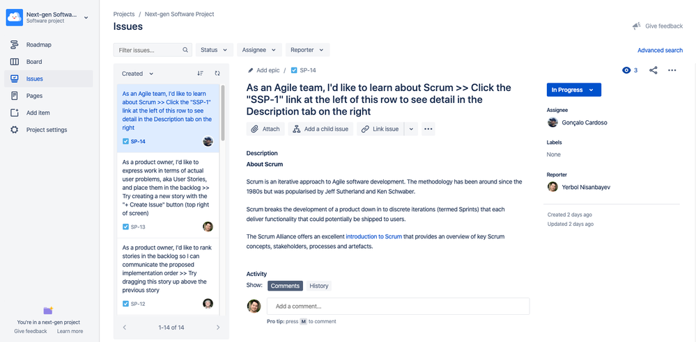 Introducing Issue Navigator In Next Gen Projects In Jira Software