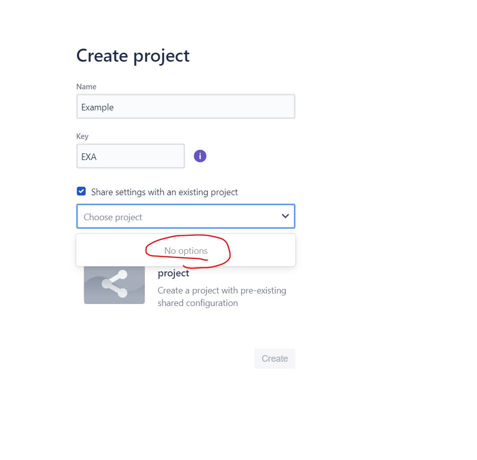 Solved Create Jira Project From Shared Configuration Opti 