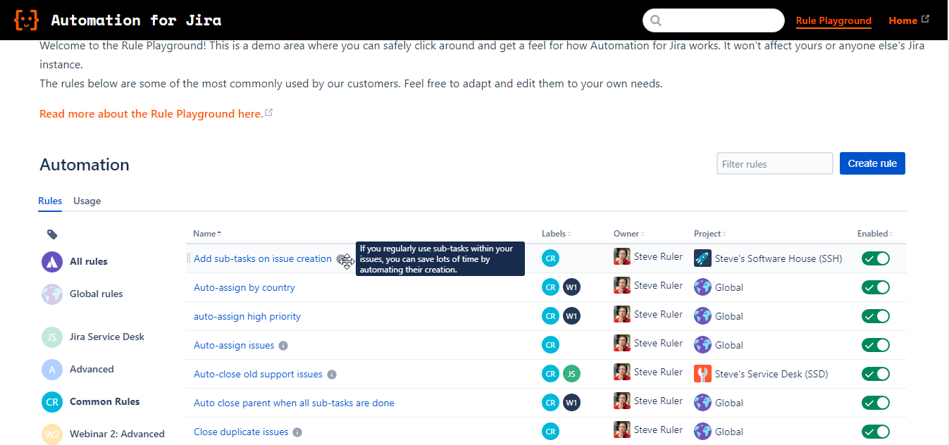 Solved Sub Tasks To Be Automatically Created And Advised