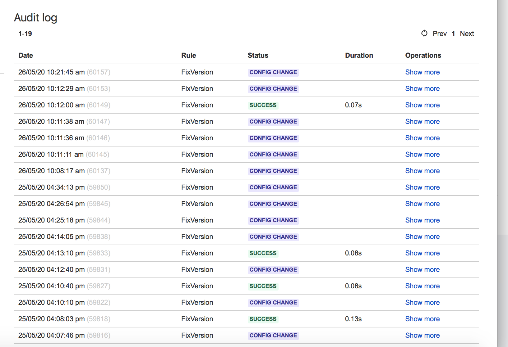 FixVersion in Automation rule