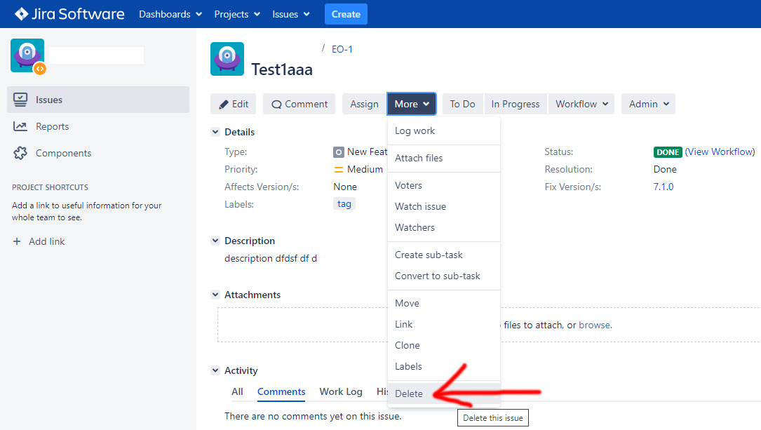 Solved Unable To Delete A Story In Jira Software