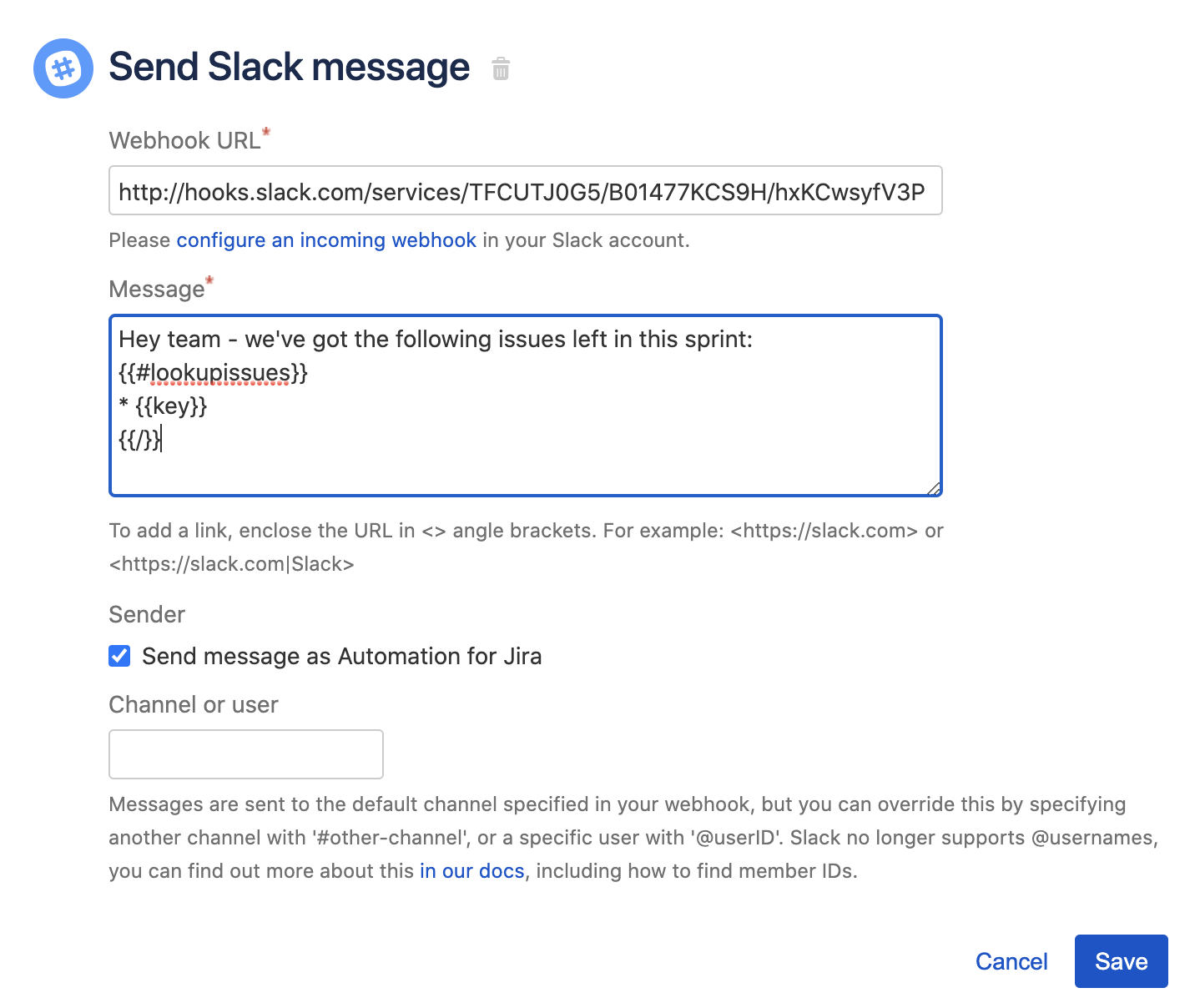 New feature for Jira automation in Cloud allows you to send lists to ...